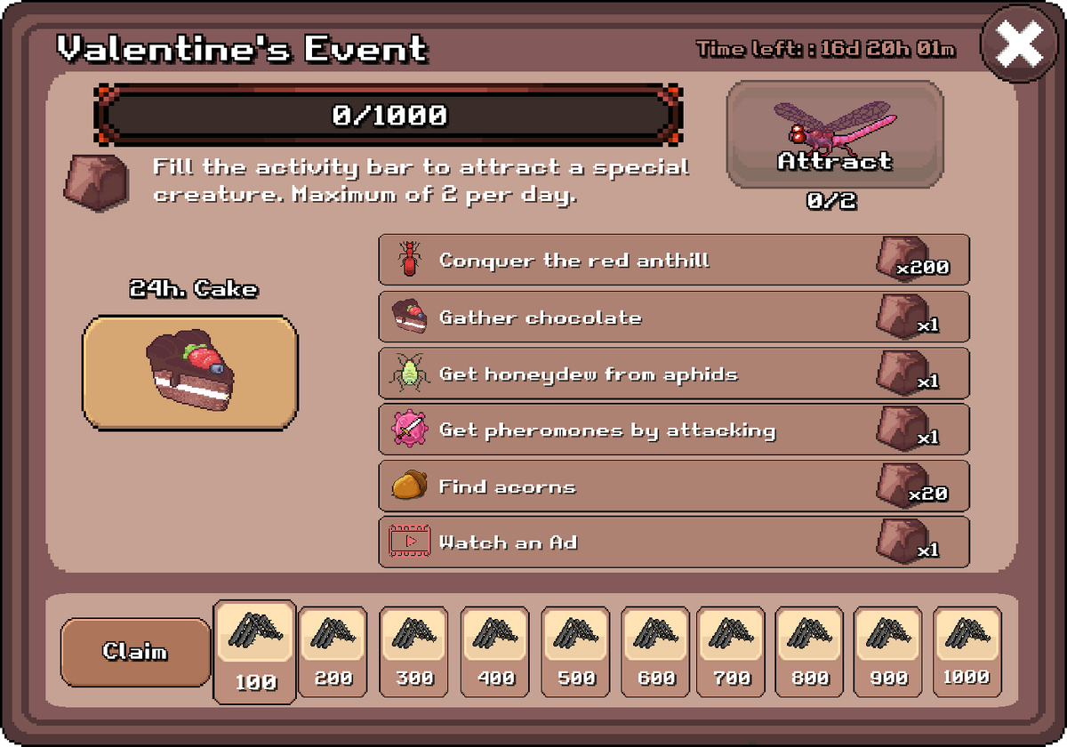 Valentines Event 2023 Pocketants Wiki Fandom