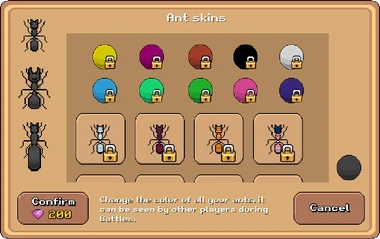 Ant Skins | PocketAnts Wiki | Fandom