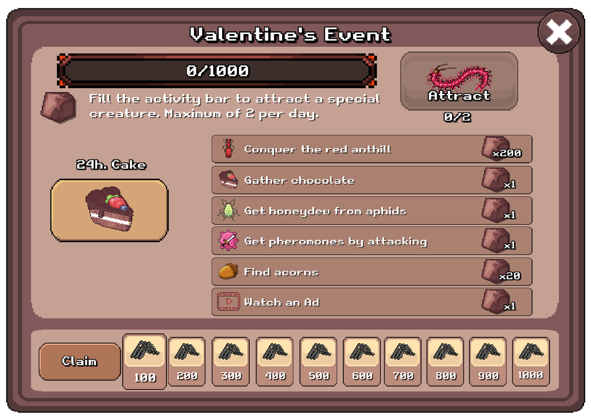 Valentines Event 2022 Pocketants Wiki Fandom
