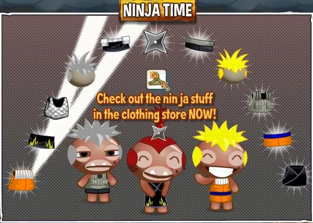 Ninja Pygmy Contest | Pocket God Wiki | Fandom