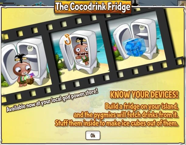Cocodrink Fridge | Pocket God Wiki | Fandom