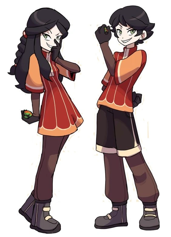 Adrian and Adriana | Pocket Monsters Fanon Wiki | Fandom