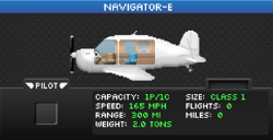 Navigator-E | Pocket Planes Wiki | Fandom