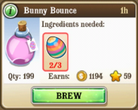 Bunny Bounce | Pocket potions Wiki | Fandom