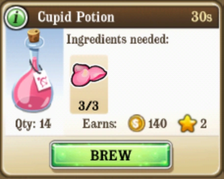 Cupid Potion | Pocket potions Wiki | Fandom