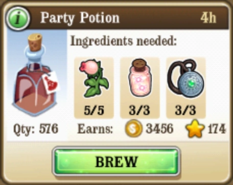 Party Potion | Pocket potions Wiki | Fandom
