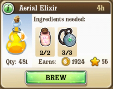 Aerial Elixir | Pocket potions Wiki | Fandom