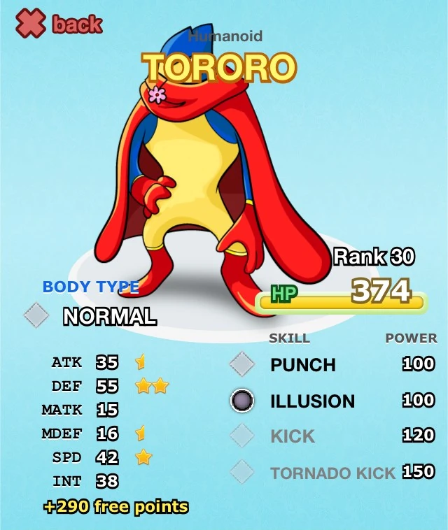 TORORO | Pocket Summoner Wiki | Fandom