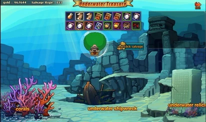 Undersea Treasure System | Pockie Pirate Wiki | Fandom