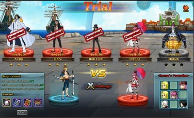 Trial System | Pockie Pirate Wiki | Fandom
