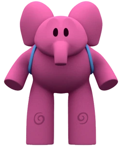 Pocoyo Pato Elly Wallpaper