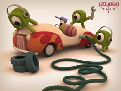 Pocoyo Alien
