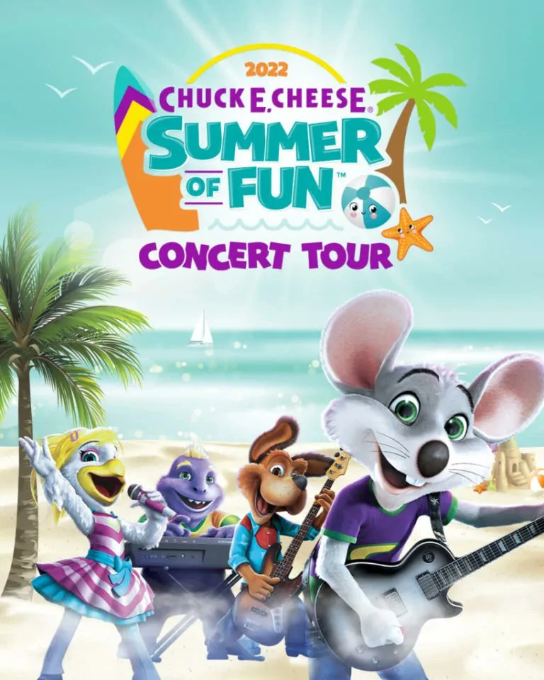 Chuck E. Cheese Summer of Fun Concert Tour | Podcast: The Ride Wiki | Fandom
