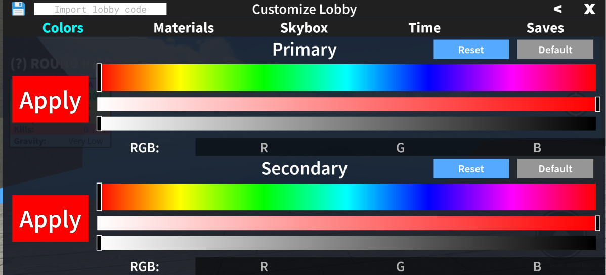 Lobby Customization | Plates of Fate: Remastered Wiki | Fandom