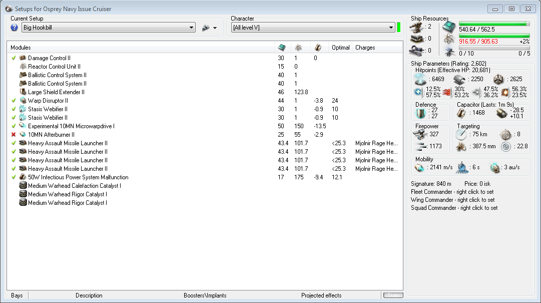 Osprey Navy Issue - Big Hookbill | PointBlankAlliance Wiki | Fandom