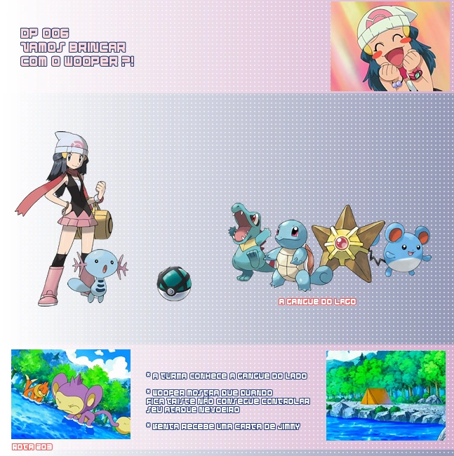 Pokémon DP 004 - 006 | PokéAgenda Wiki | Fandom