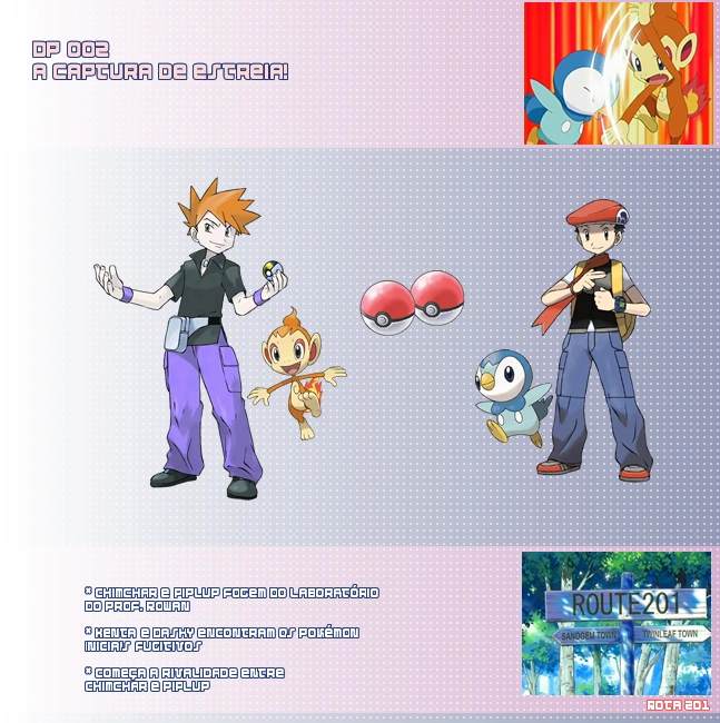 Pokémon DP 001-003 | PokéAgenda Wiki | Fandom