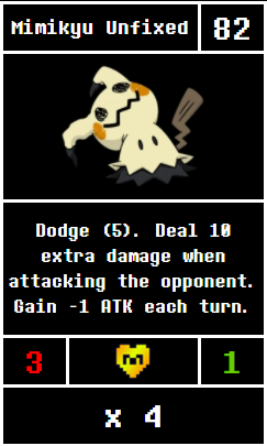 Mimikyu Unfixed | PokeCards (fake game) Wiki | Fandom