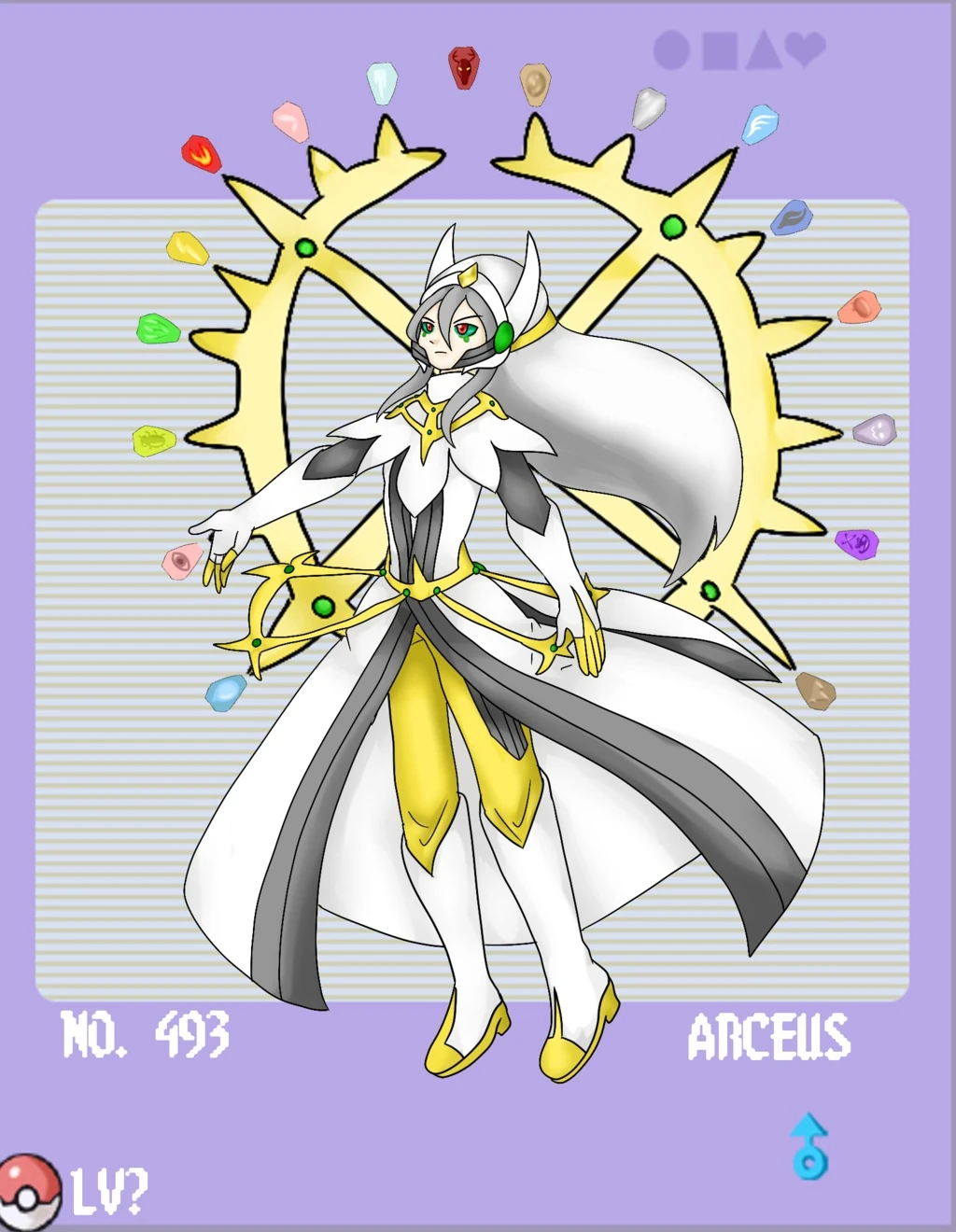 Arceus Human Form Drawing The Male Light Healer As An Holozing Fanart