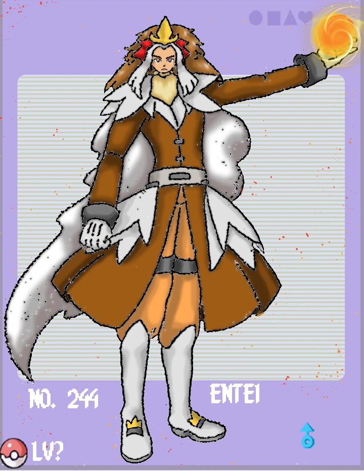 Entei | Pokehumans Wiki | Fandom