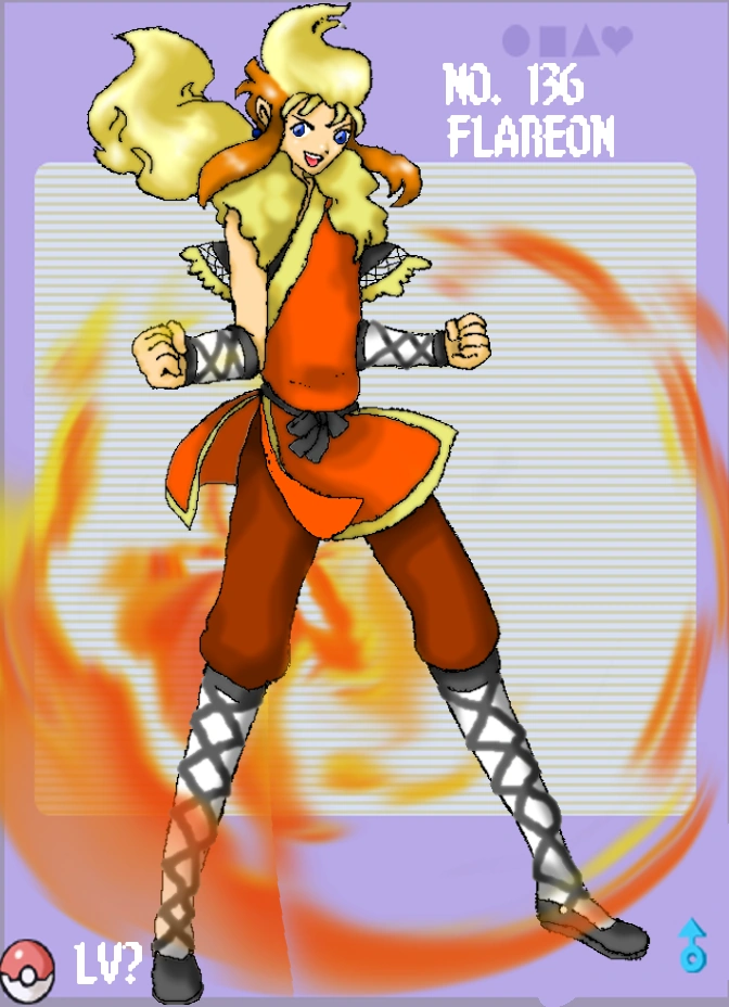 Flareon | Pokehumans Wiki | Fandom