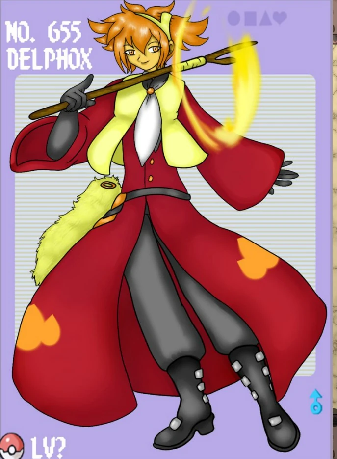 Delphox | Pokehumans Wiki | Fandom
