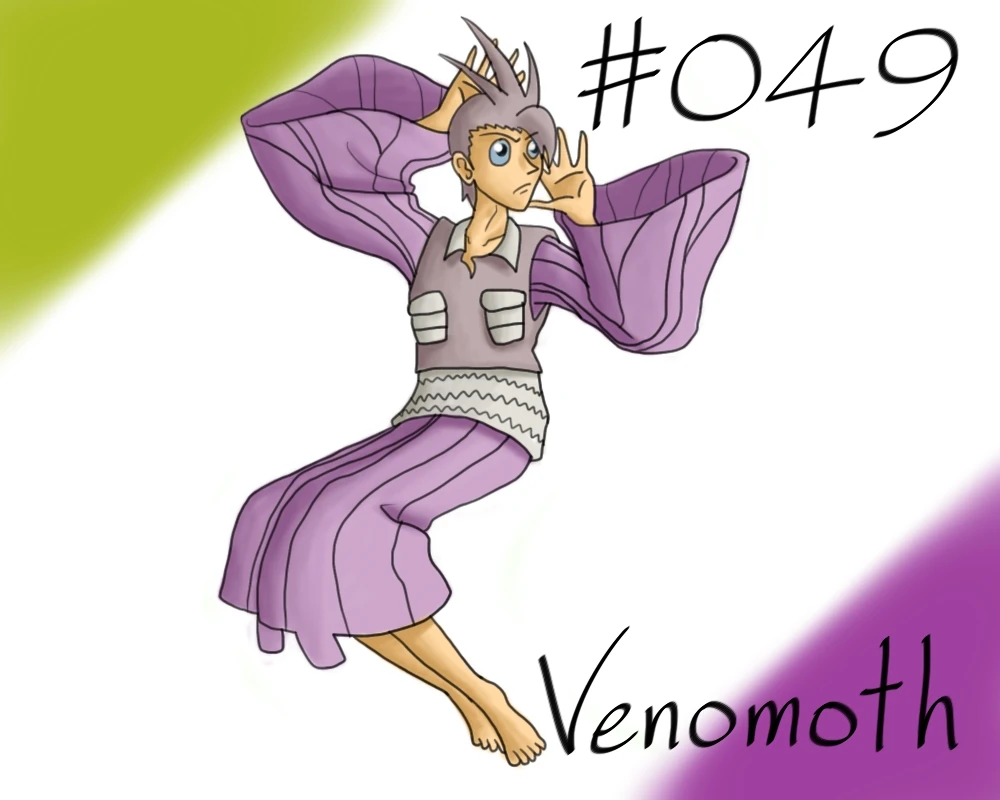 Venomoth | Pokemon People Wiki | Fandom