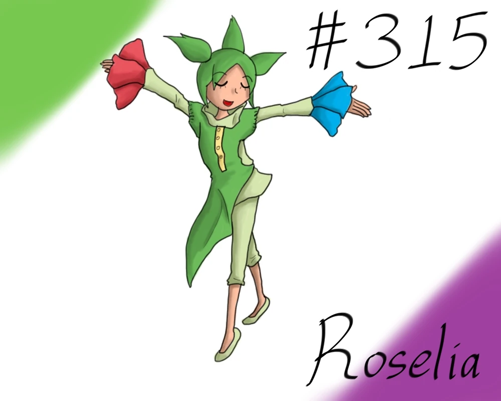 Roselia | Pokemon People Wiki | Fandom