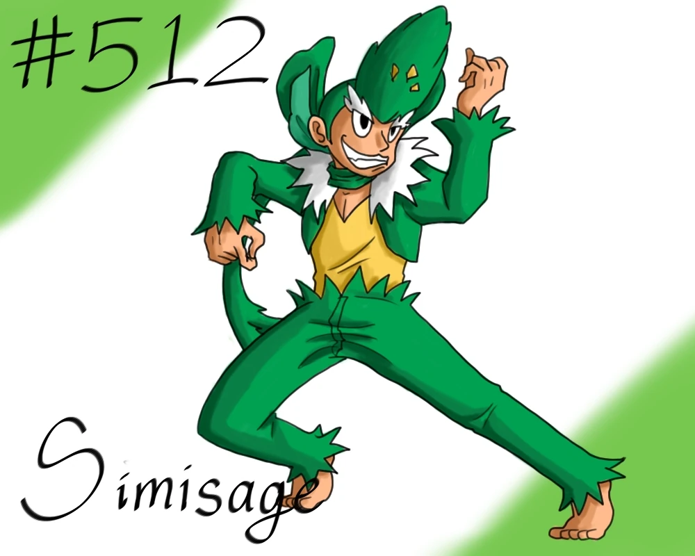 Simisage | Pokemon People Wiki | Fandom