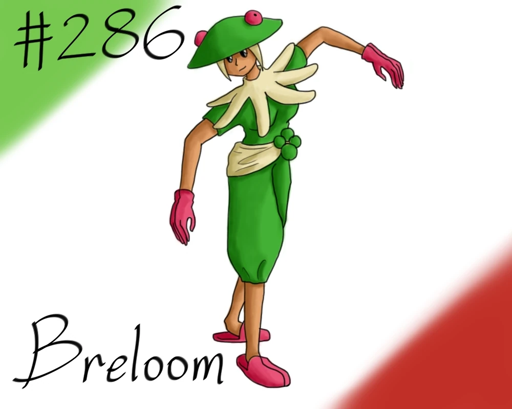 Breloom | Pokemon People Wiki | Fandom