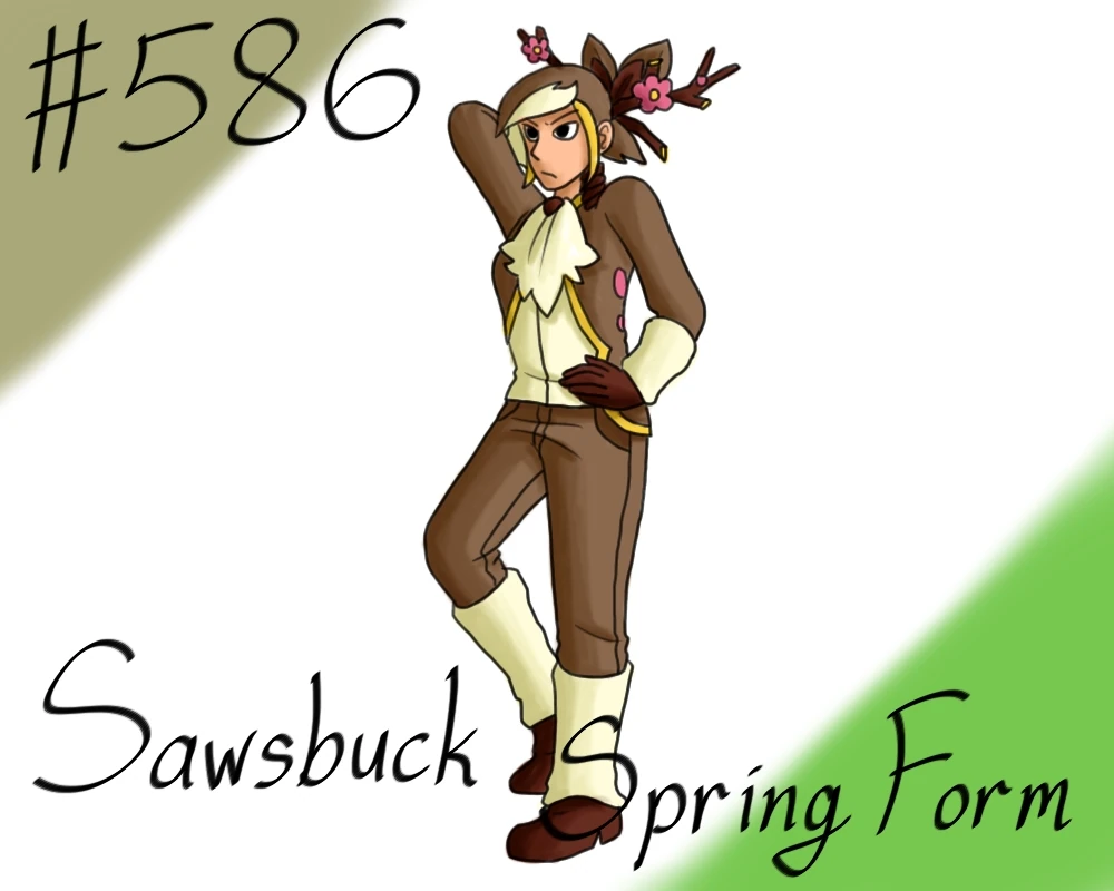Sawsbuck | Pokemon People Wiki | Fandom