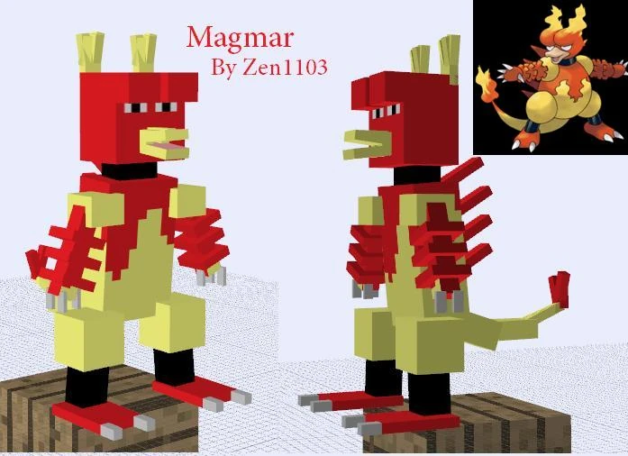 Magmar | PokeMobs Wiki | Fandom