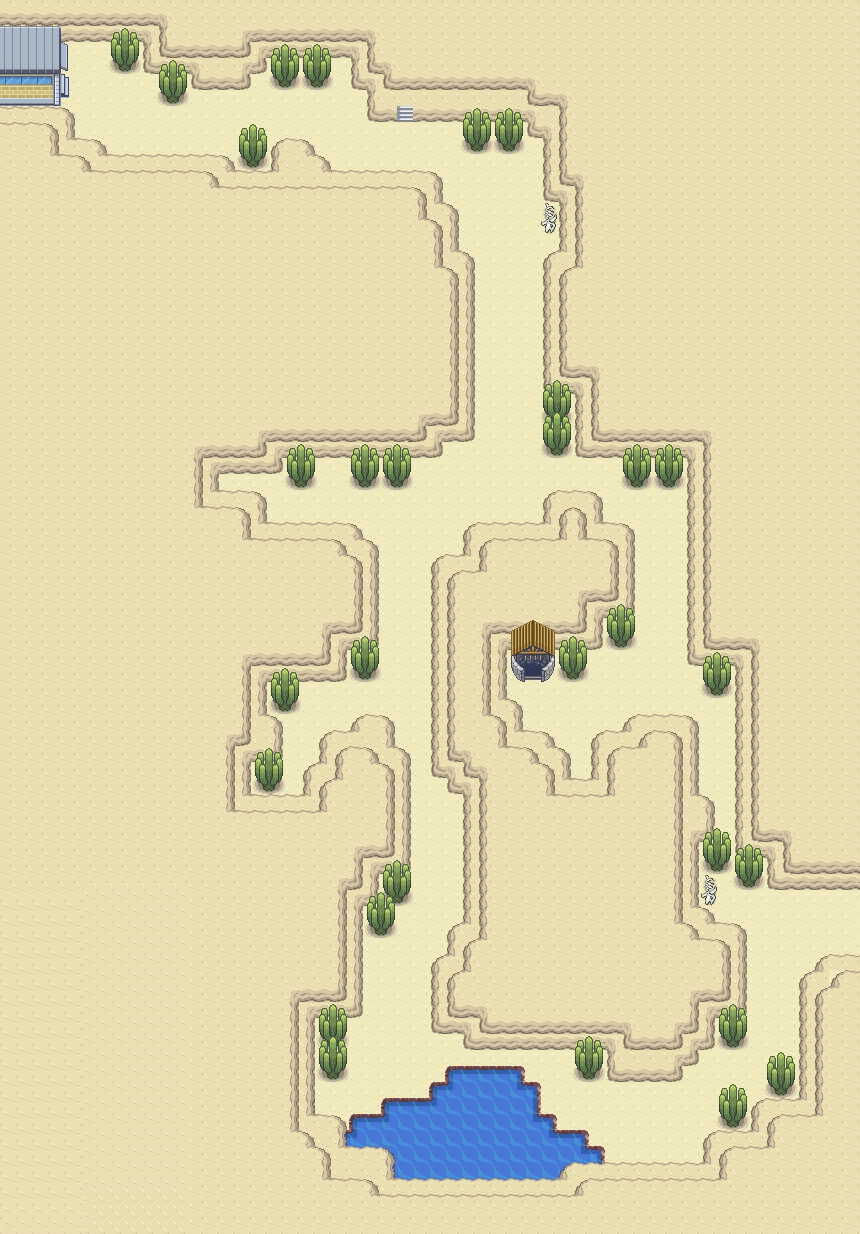 Southern Desert | Pokémon: Adventure in Tentin Wiki | Fandom