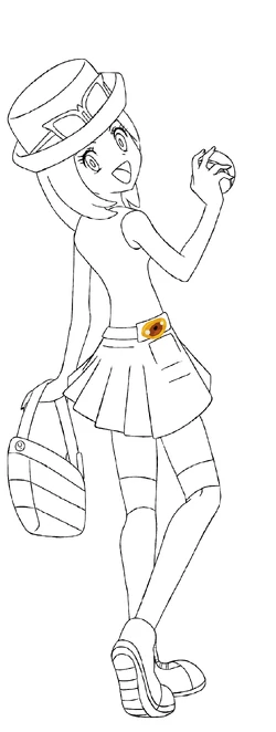 girl pokemon trainer coloring pages
