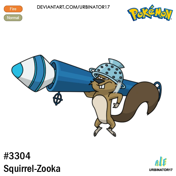 Squirrelzooka | Pokémon Azurite Wiki | Fandom