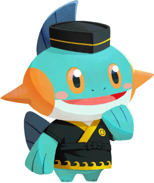Marshtomp Super Sushi Chef | Pokémon Café ReMix Wiki | Fandom