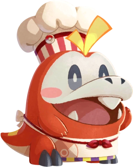 Fuecoco Friendly Chef | Pokémon Café ReMix Wiki | Fandom