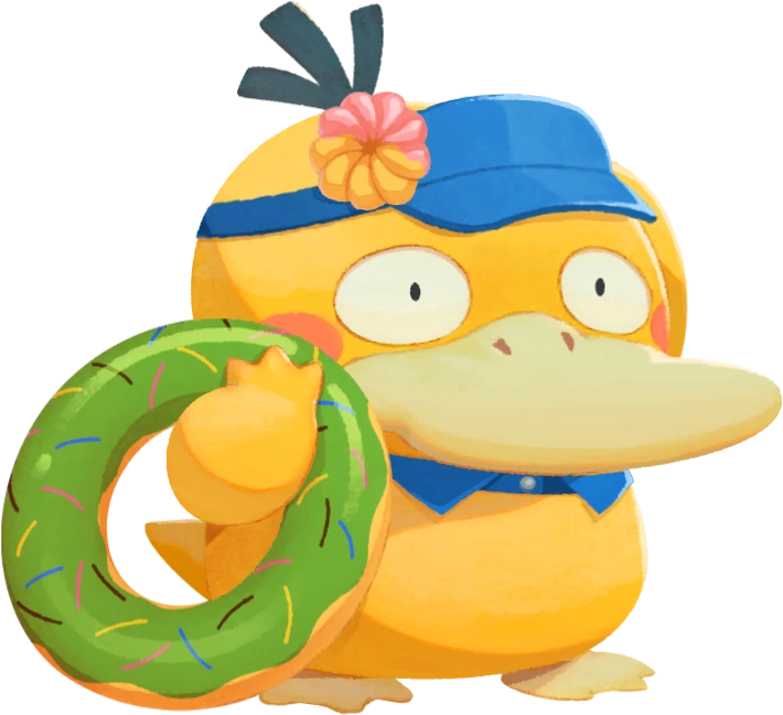 Psyduck Swim Ring | Pokémon Café ReMix Wiki | Fandom