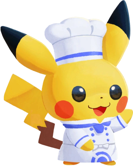 Pikachu Chef's Whites | Pokémon Café ReMix Wiki | Fandom