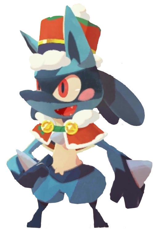 Lucario Holiday | Pokémon Café ReMix Wiki | Fandom