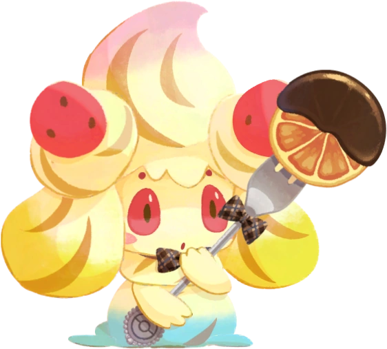 Alcremie Rainbow Swirl Confectioner | Pokémon Café ReMix Wiki | Fandom