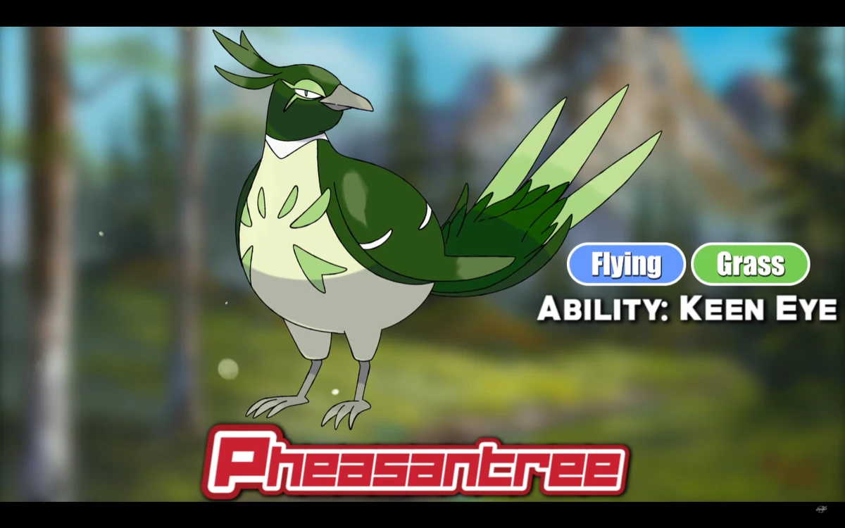 Pheasantree | Pokemon Cardinal Wiki | Fandom