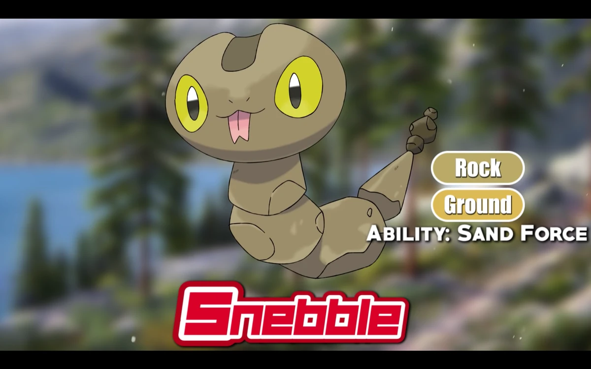 Snebble | Pokemon Cardinal Wiki | Fandom