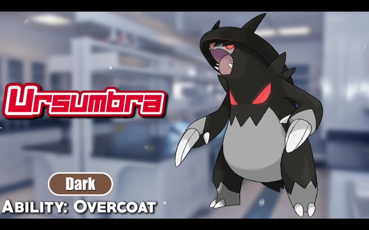 Ursumbra | Pokemon Cardinal Wiki | Fandom