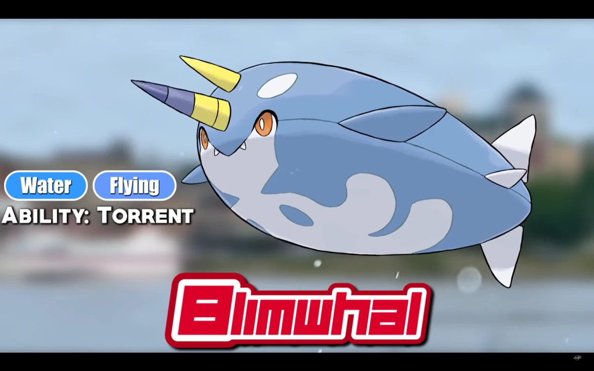 Blimwhal | Pokemon Cardinal Wiki | Fandom