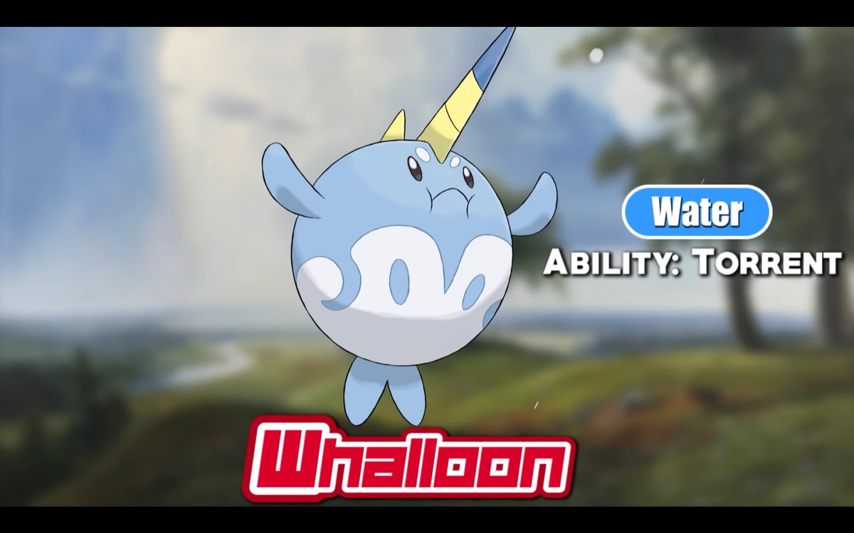 Whalloon | Pokemon Cardinal Wiki | Fandom