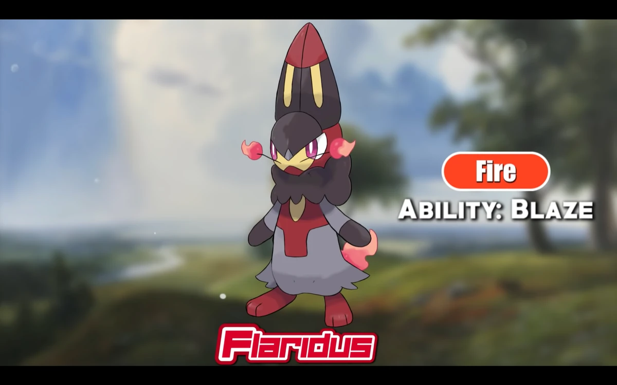 Flaridus | Pokemon Cardinal Wiki | Fandom