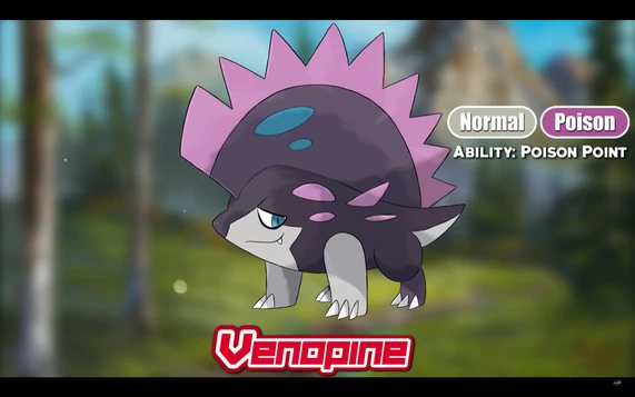 Venopine | Pokemon Cardinal Wiki | Fandom