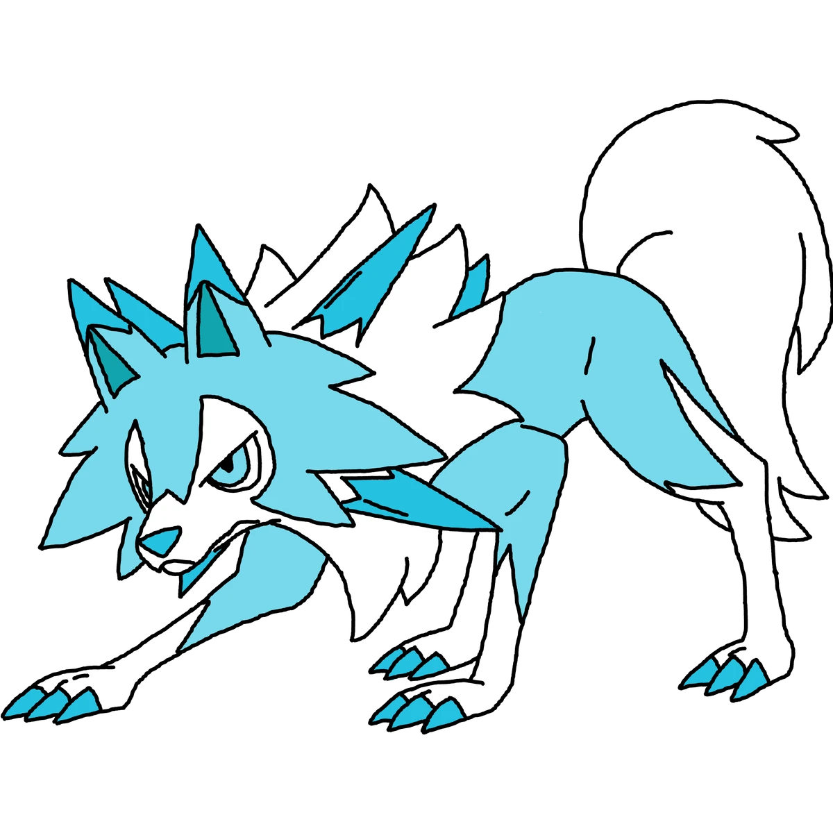 Lycanroc | Pokèmon Cyan and Pokèmon Maroon (Fan made) Wiki | Fandom