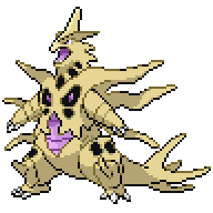 Tyranitar Back Sprite